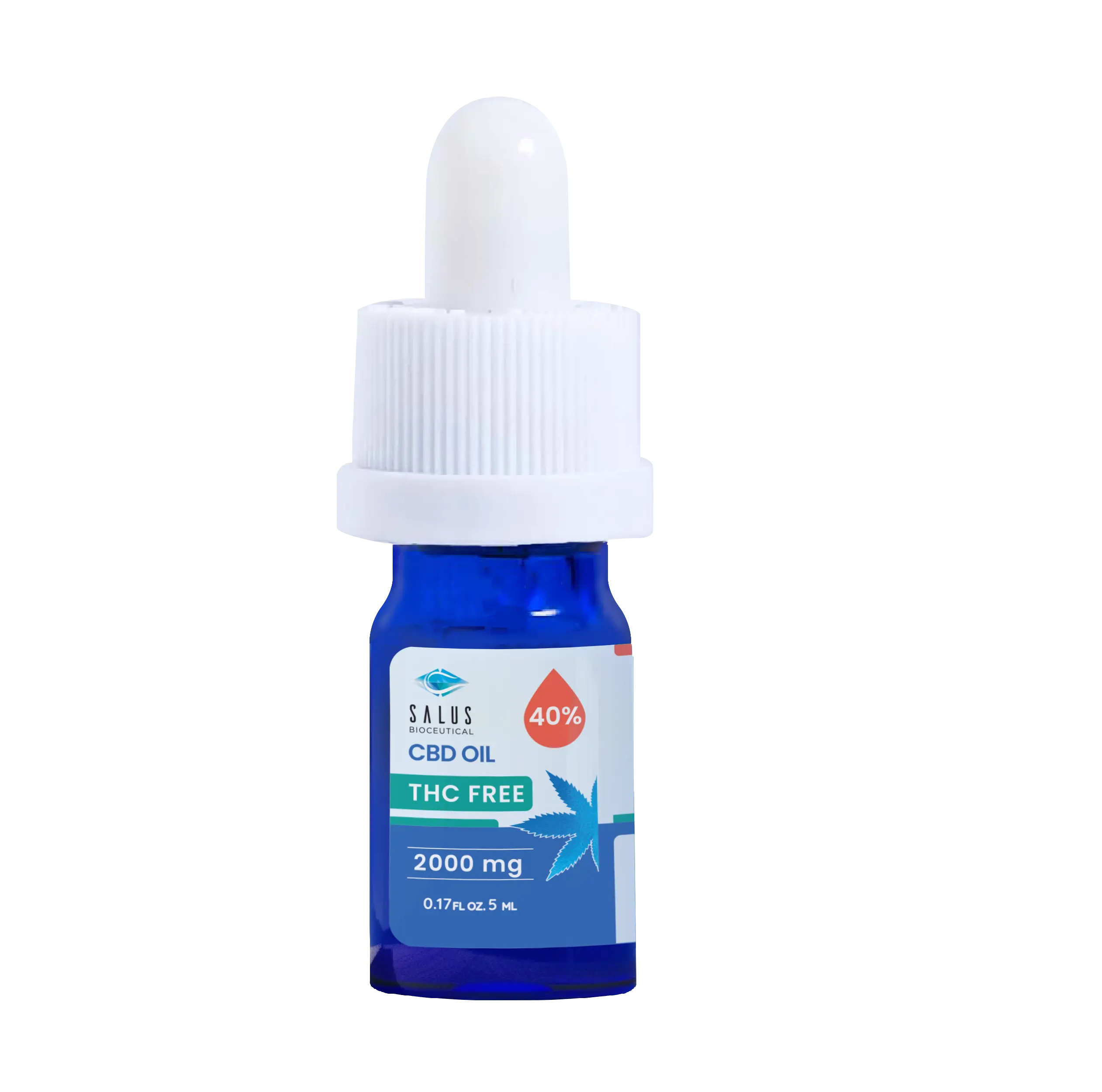 CBD Oil (THC-Free) 40% (Travel Size) - SALUS BIOCEUTICAL (THAILAND)
